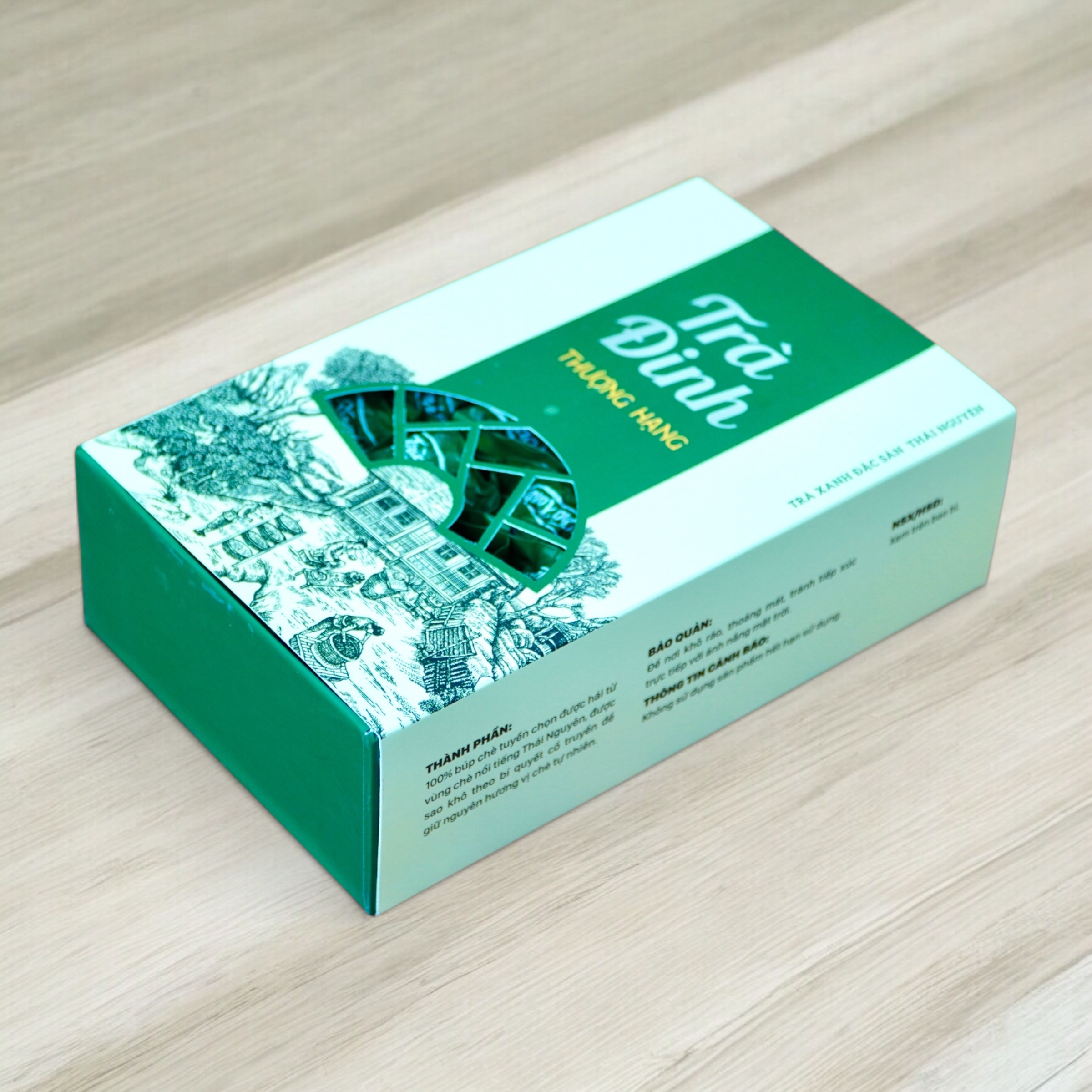 Trà Đinh Thượng Hạng 200g – HTX Đinh Gia Trà – Đinh Gia Trà